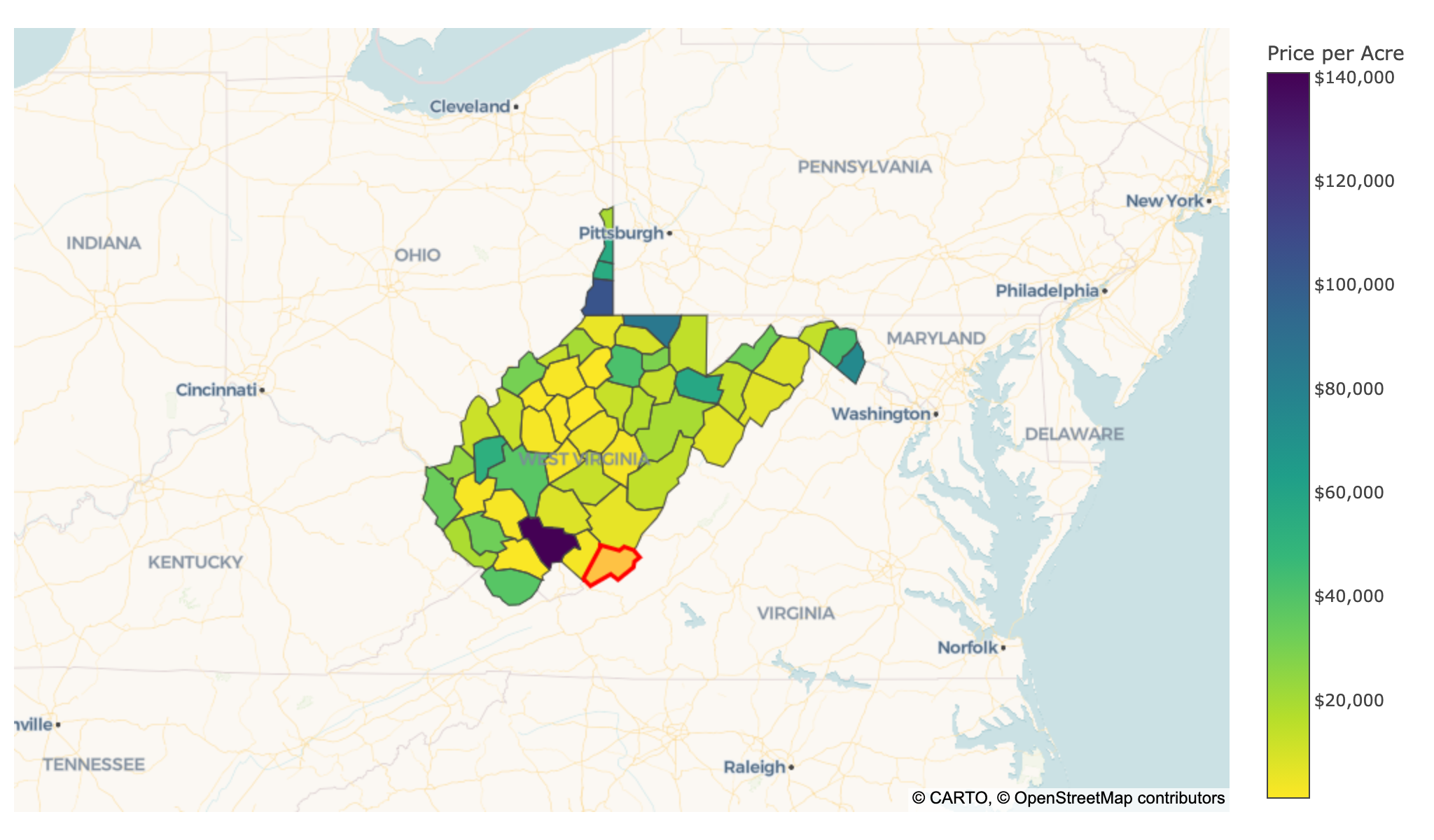 Cheapest Land in West Virginia: Why Monroe County Offers the Best Price ...